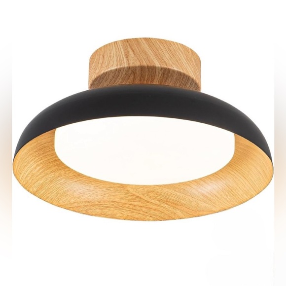 Accents | 12inch 15w Farmhouse Semi Flush Ceiling Light 3 Cct Im Lol ...